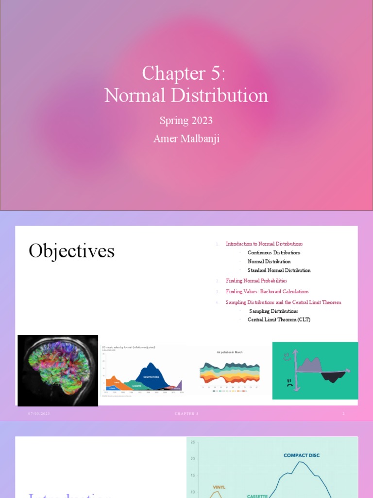 Chapter 5 | PDF | Probability Distribution | Sampling (Statistics)
