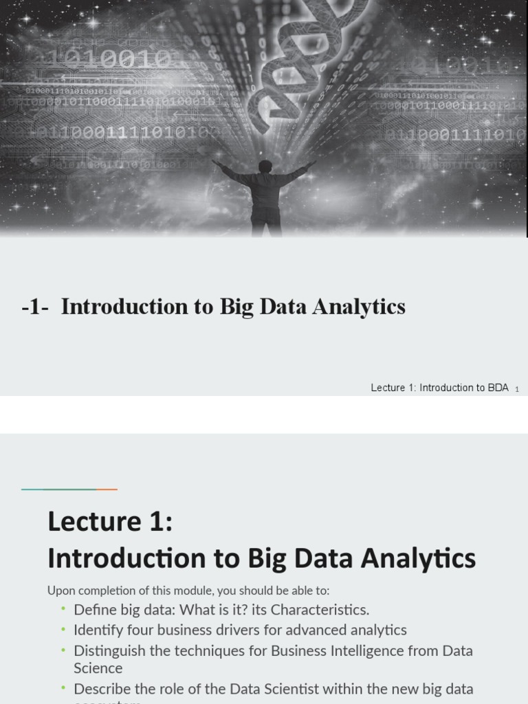 1-Big Data Analytics | PDF | Big Data | Analytics