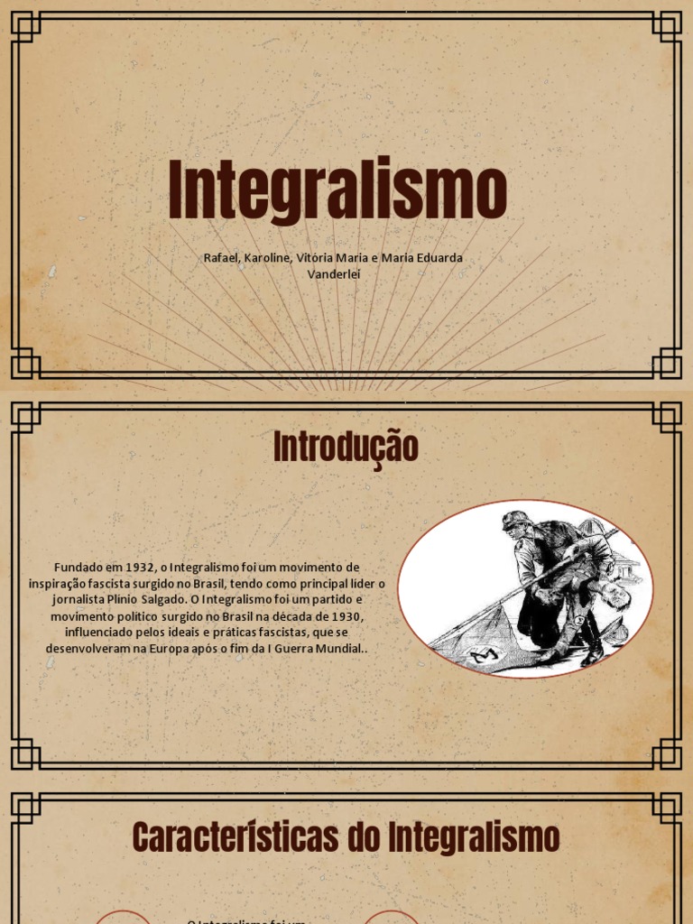 Integralismo Pablo | PDF | Fascismo | Ciência Política