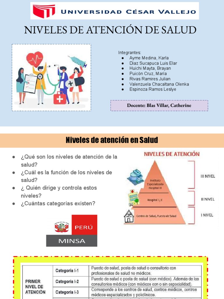 Niveles de Atención de Salud-1 | PDF | Hospital | Cuidado de la salud