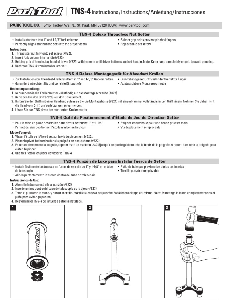 TNS-4 Instructions | PDF