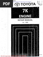 Toyota Engine 3s Fe Service Repair Manual | PDF | Business | Technology ...