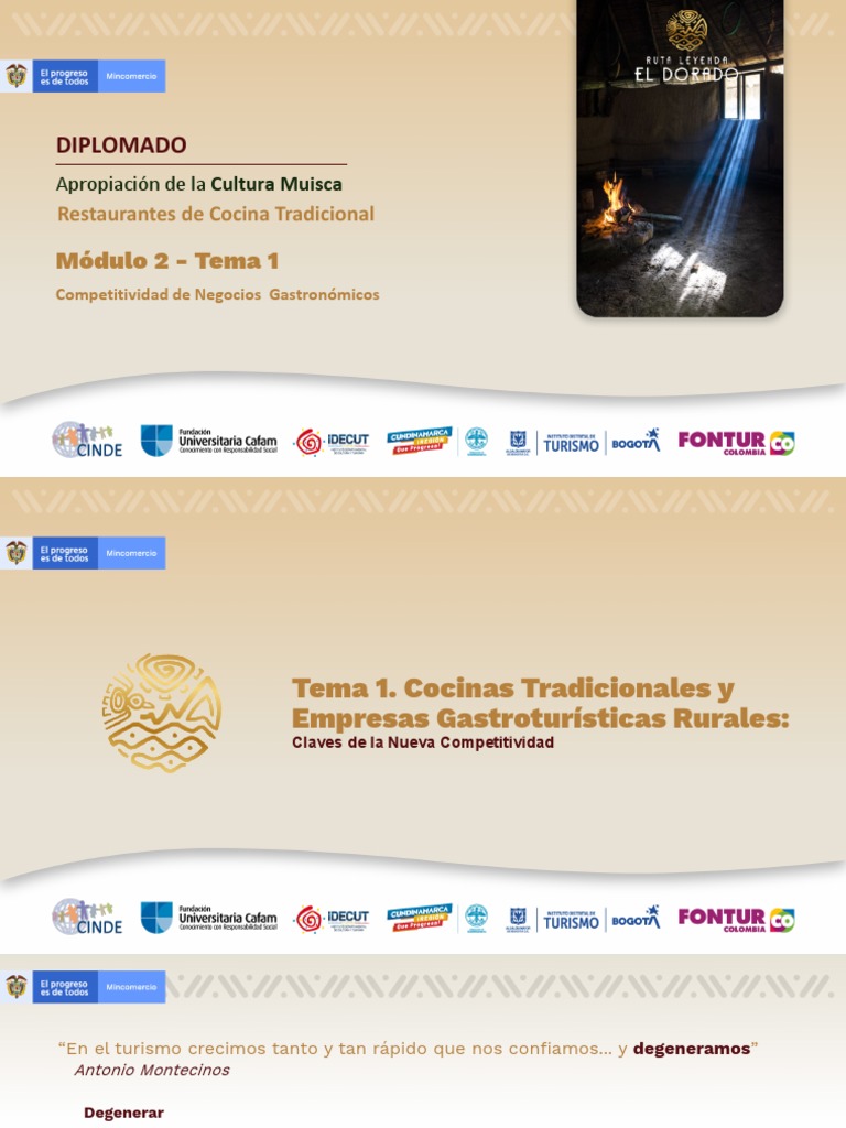 PPT - Tema1 - E2 - M2 | PDF | Alimentos | Turismo