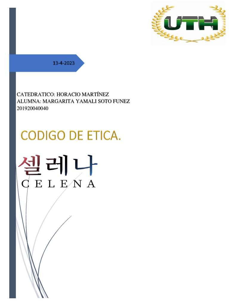 Código de Conducta Etica Profesional | PDF | Empatía | Comportamiento