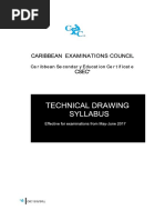 Technical Graphics Syllabus Forms 1-4 | PDF | Technical Drawing | Educational Technology
