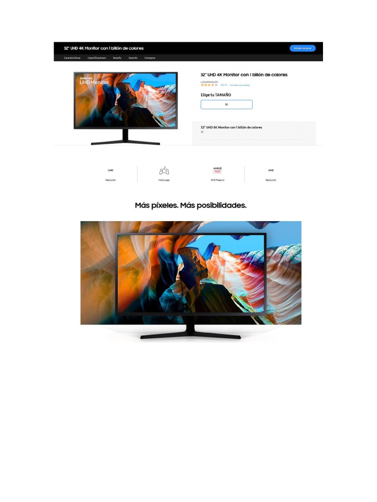 32 Pulgada UHD 4K Monitor | PDF