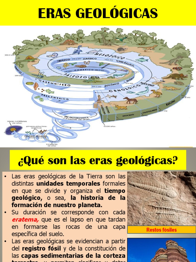 Eras Geológicas | PDF | Geología | Naturaleza