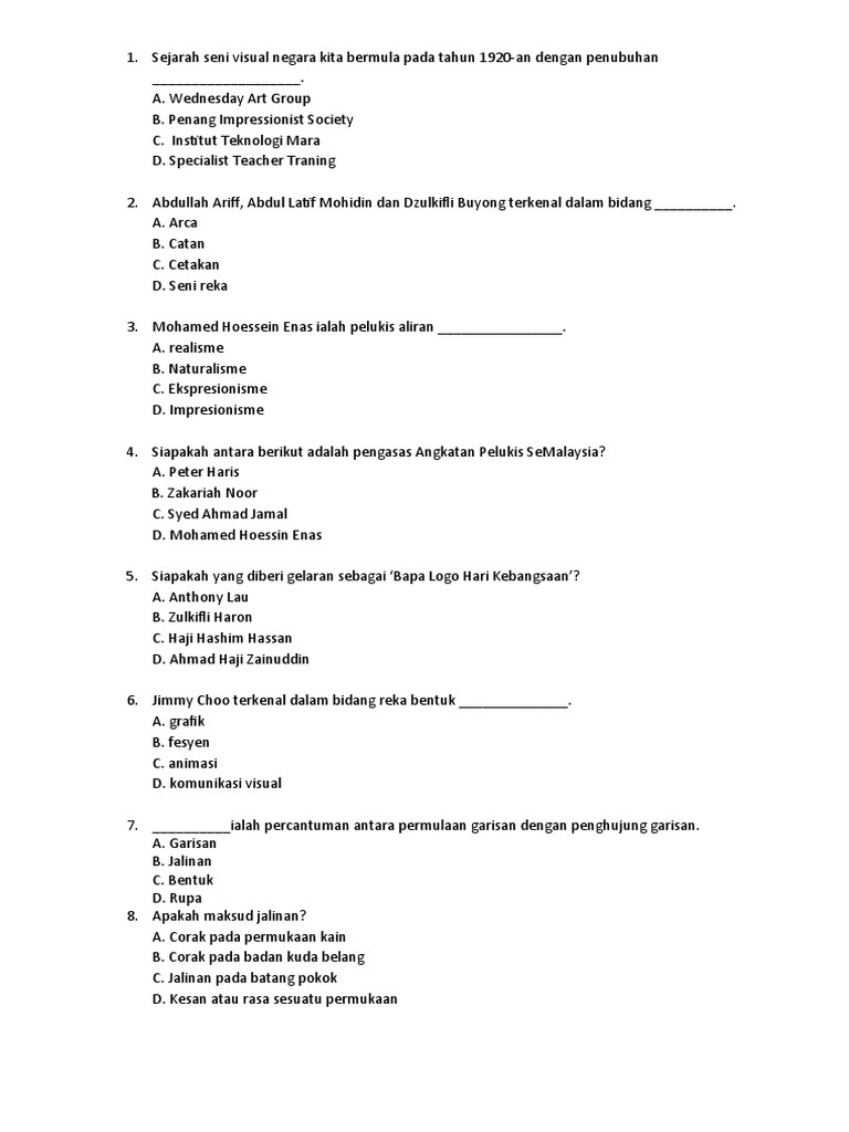 Soalan PSV PPT 2018 | PDF