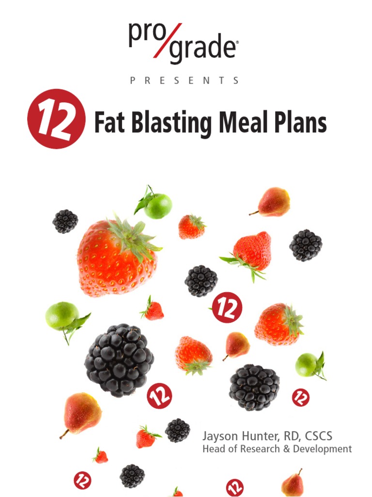 12-Day Fat-Blasting Meal Plans | PDF | Lunch | Salad