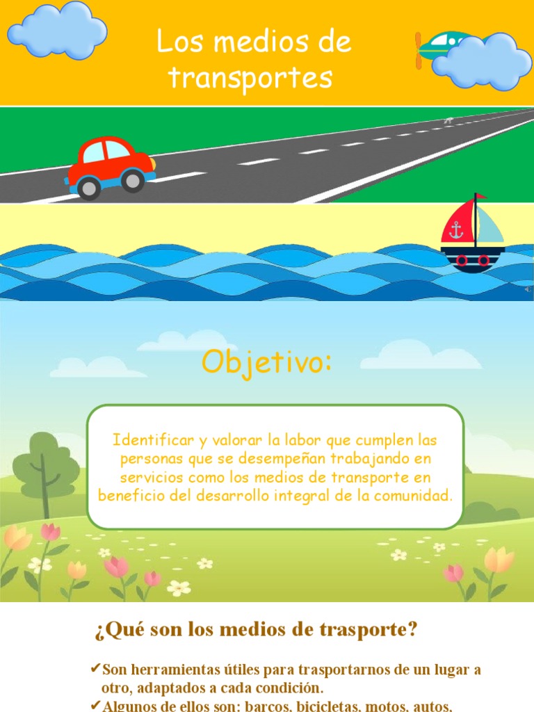 Clasificación de Medios de Transporte | PDF | Transporte | Vehículos