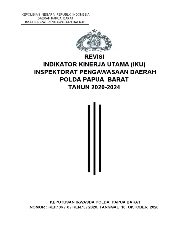 Iku Tahun 2020-2024 | PDF