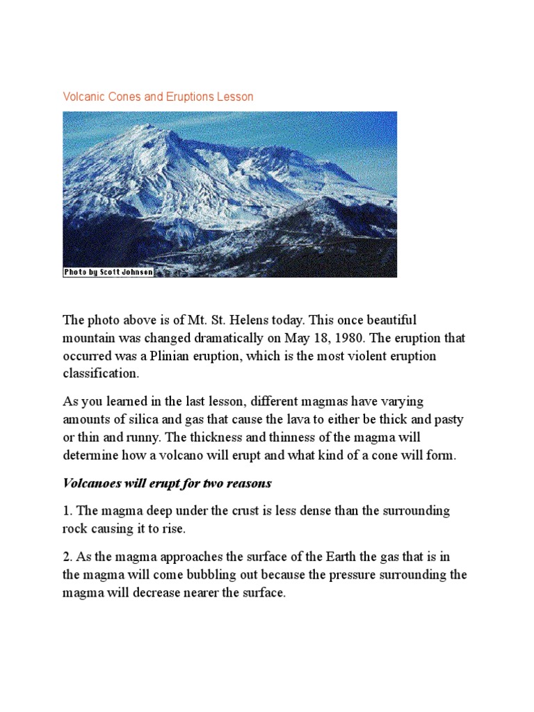 Pelean Eruption Overview | PDF | Types Of Volcanic Eruptions | Volcano