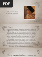 Kay Selya (Florante at Laura) | PDF