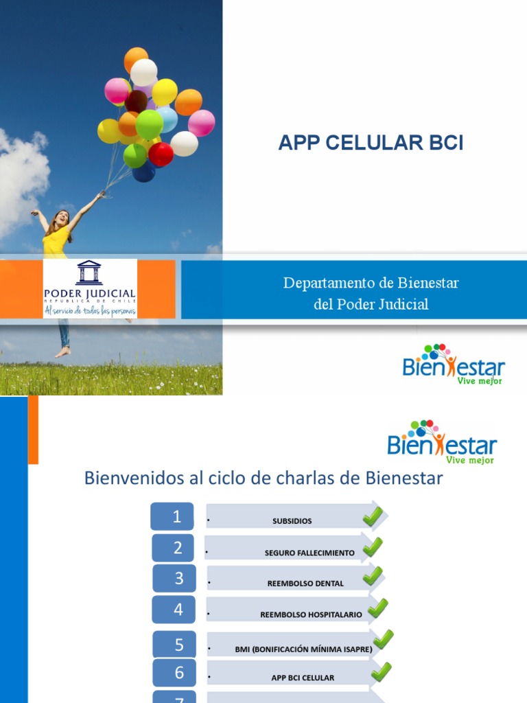 6-Presentación APP BCI | PDF | Aplicación movil | Software móvil