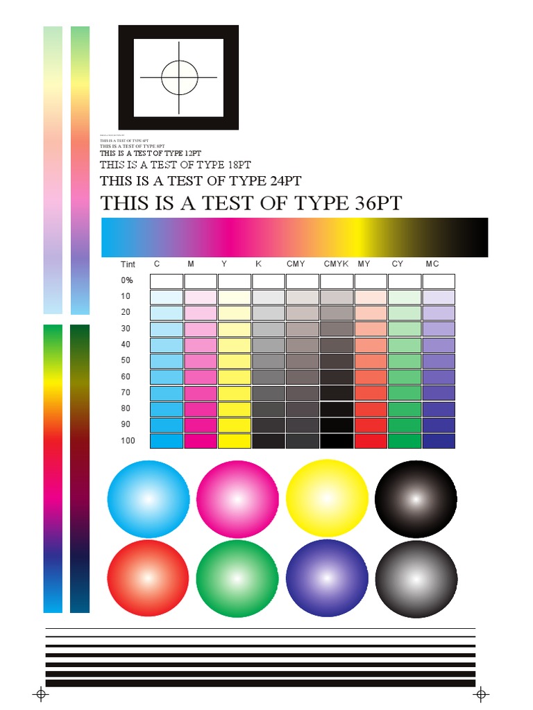 Testchart New | PDF | Teaching Methods & Materials