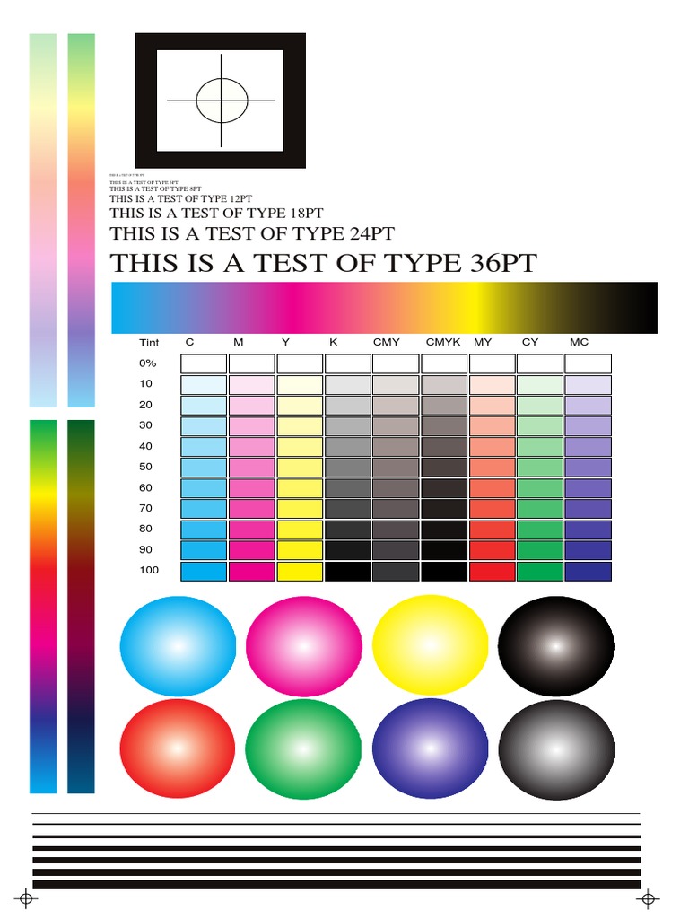 Testchart - ColorCard | PDF | Information And Communications Technology ...