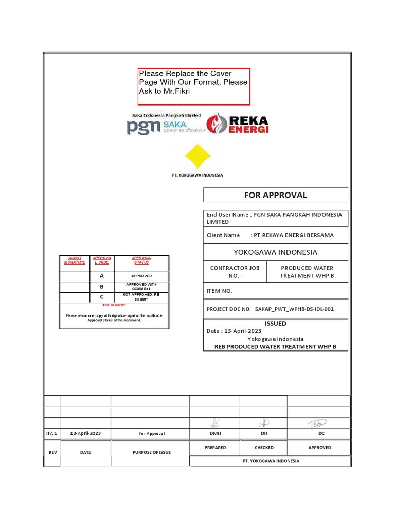 SAKAP - PWT - WPHB-DS-IOL-001 - IO ASSIGNMENT Rev - IFA (Comment) | PDF | Computing | Computer ...