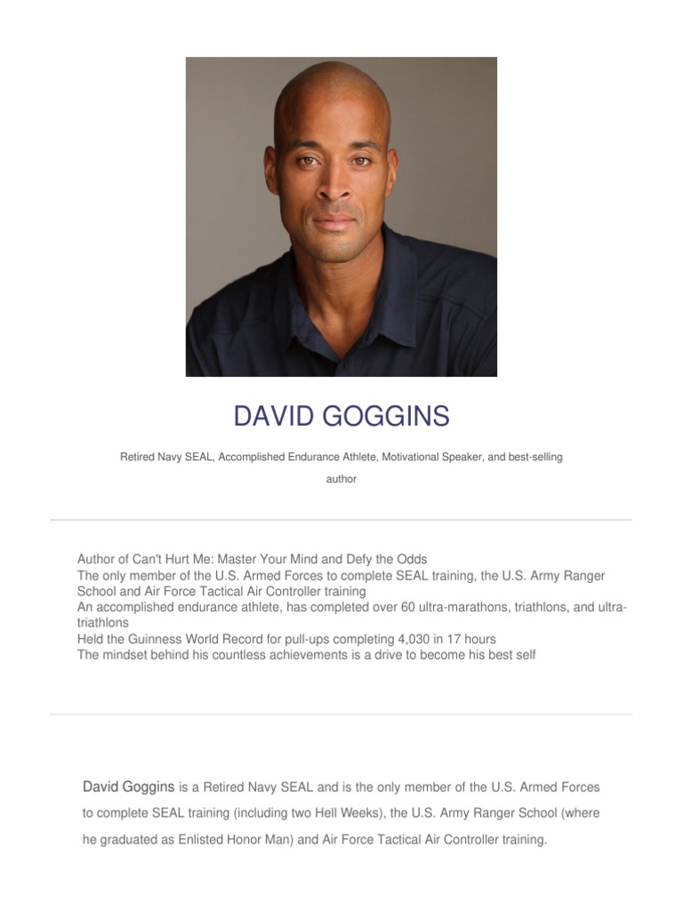 David Goggins | PDF