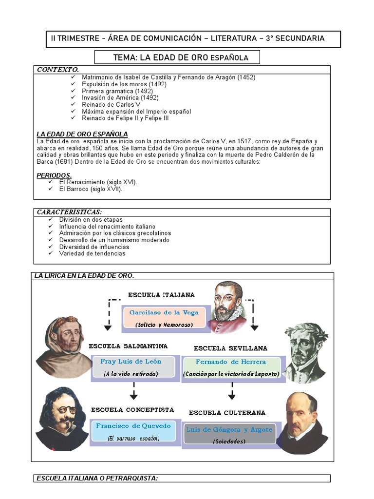 Siglo de Oro | PDF | España | Renacimiento