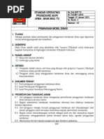 SOP Penggunaan Kendaraan Operasional | PDF