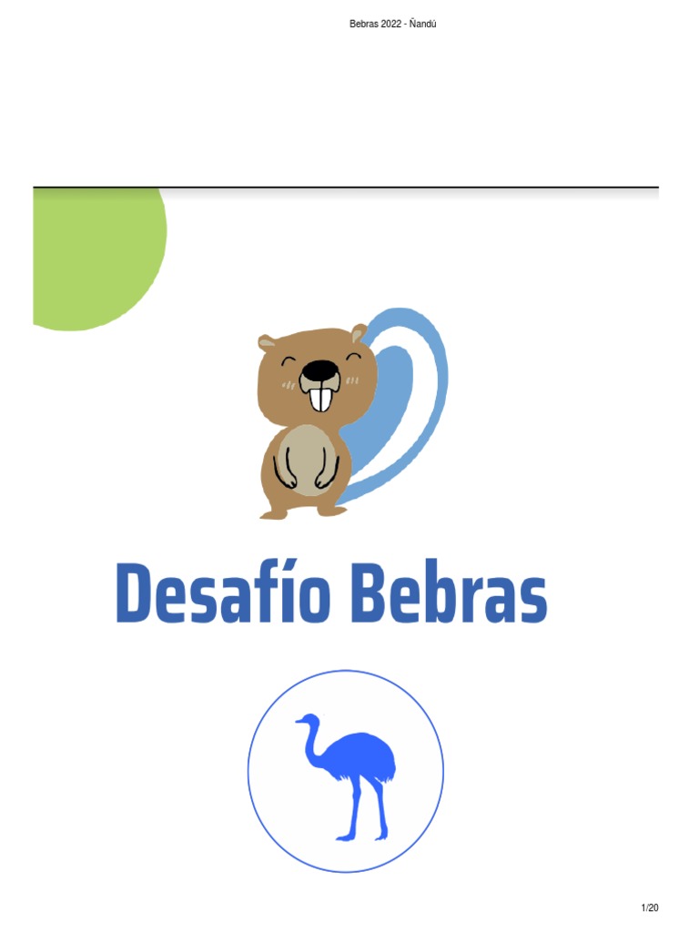 Bebras 2022 - Ñandu | PDF