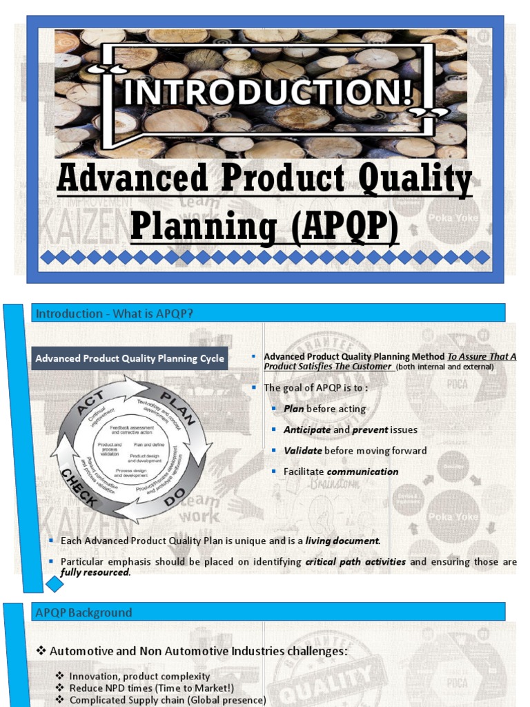 APQP by Rajeev For Beginners Existing Professionals 1687347193 | Download Free PDF | Reliability ...