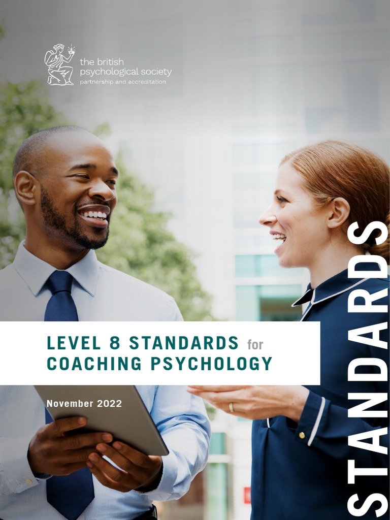 Standards For Coaching Psychology (Level 8) | PDF | Psychology | Psychometrics