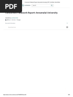 Community Work Process Report Number 1 | PDF | System | Social Work
