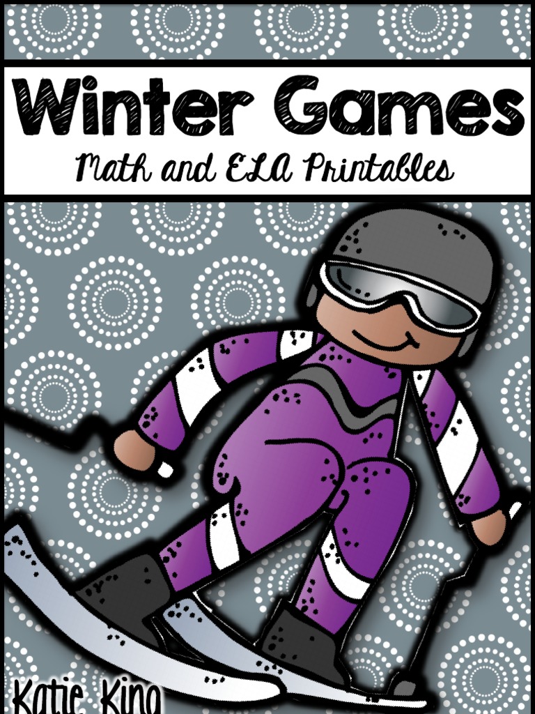 Math and ELA Printables: Winter Games | PDF | Winter Olympic Games | Sports