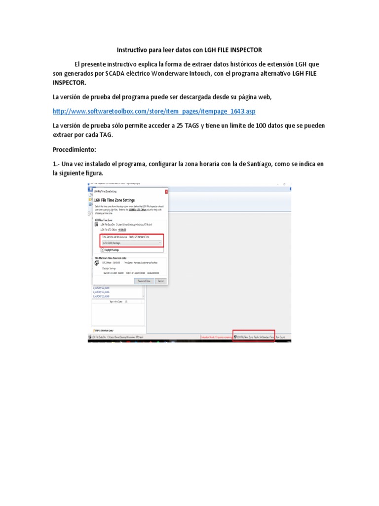 Guía para LGH FILE INSPECTOR | PDF