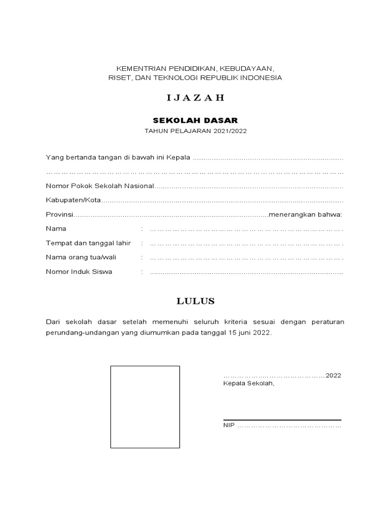 FORMAT IZASAh | PDF