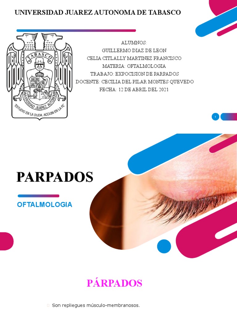 PARPADOS | PDF | Oftalmología | Medicina CLINICA