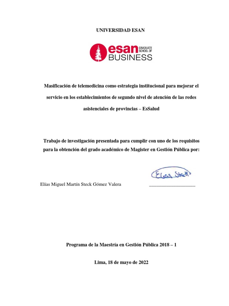 esam | PDF | Hospital | Calidad (comercial)