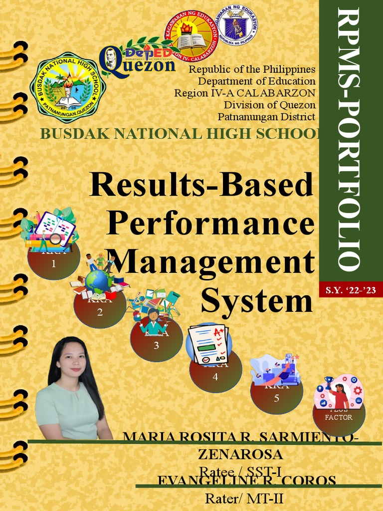 Classic Template - Rpms Portfolio t1-t3 (22-23) | PDF | Learning ...