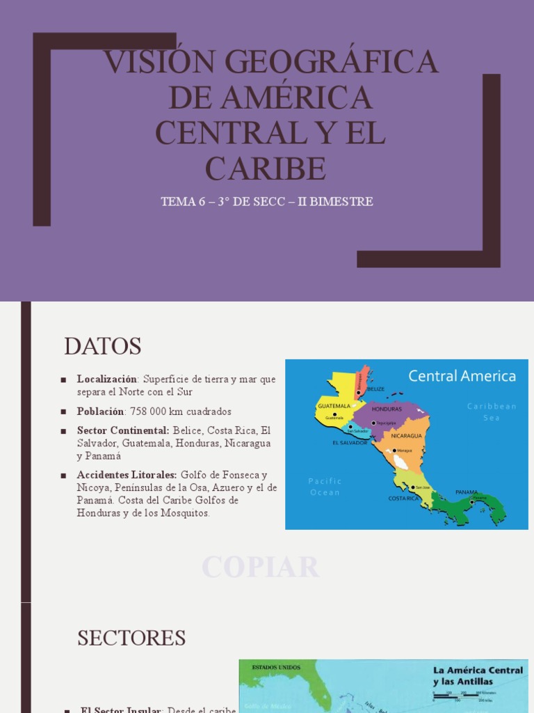 Banderas y División Política del Caribe | PDF | Viajes y turismo