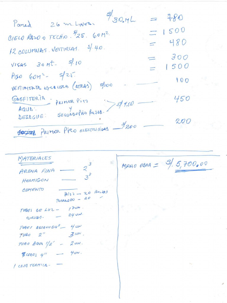 Proforma Tarrajeo y Piso | PDF Proforma Tarrajeo y Piso | PDF