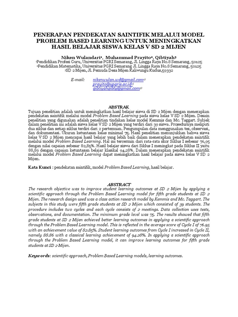 Artikel Prosiding - Niken Wulandari | PDF