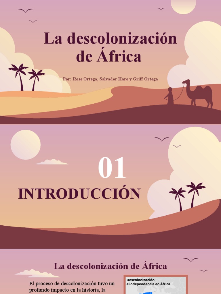 Descolonización de África | PDF | Descolonización | Colonialismo