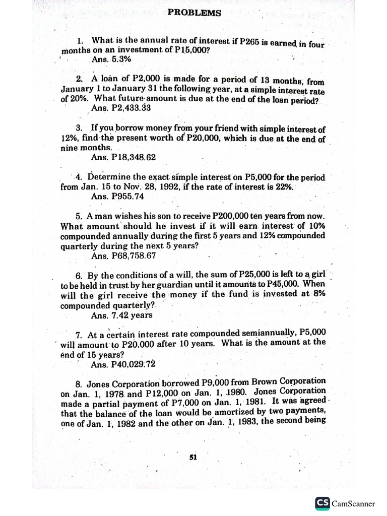 Eecon Sample-Problems | PDF