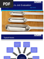 Job Evaluation Guide - Hay Method | PDF | Evaluation | Decision Making
