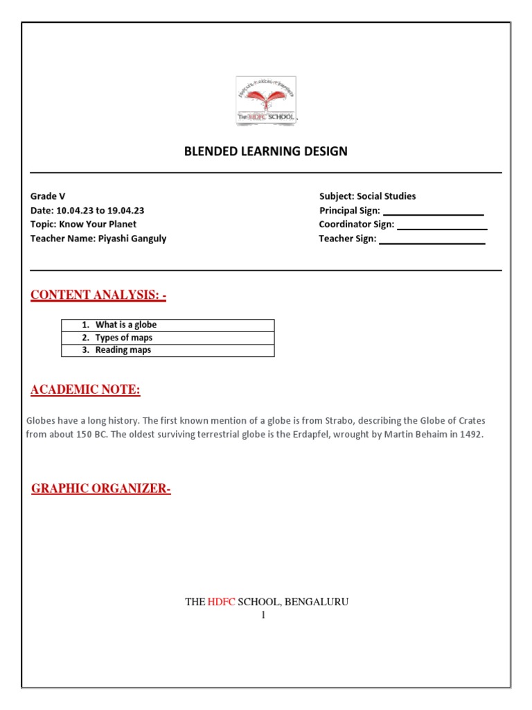 BLD-Know Your Planet Grade 5 | PDF | Cognition | Learning