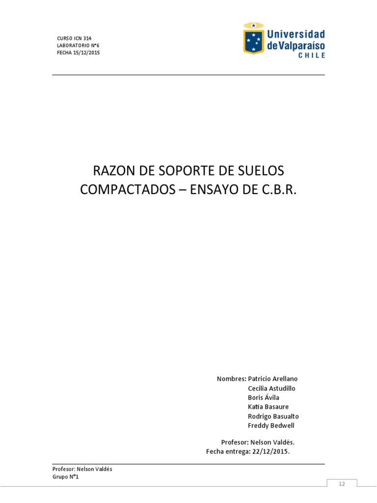 6-Lab-Geo-Grupo N 1 | PDF | Laboratorios | Densidad