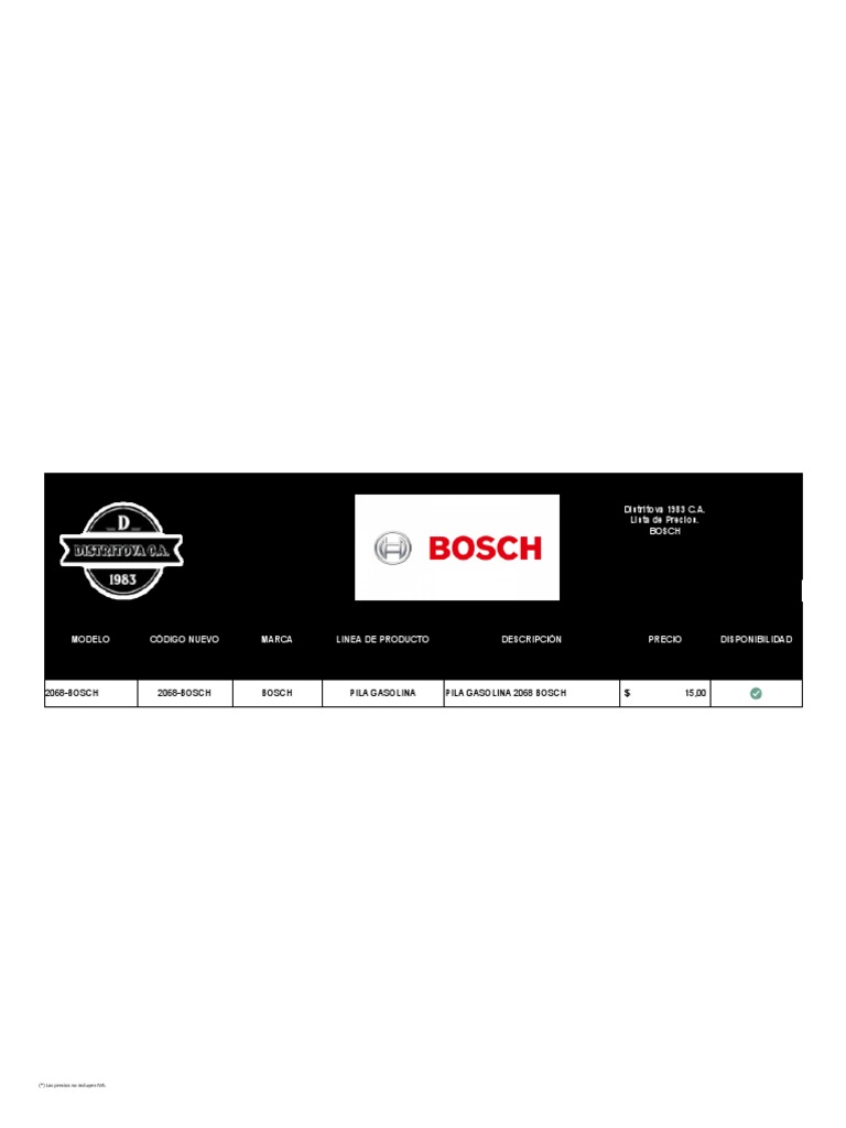 Bosch | PDF