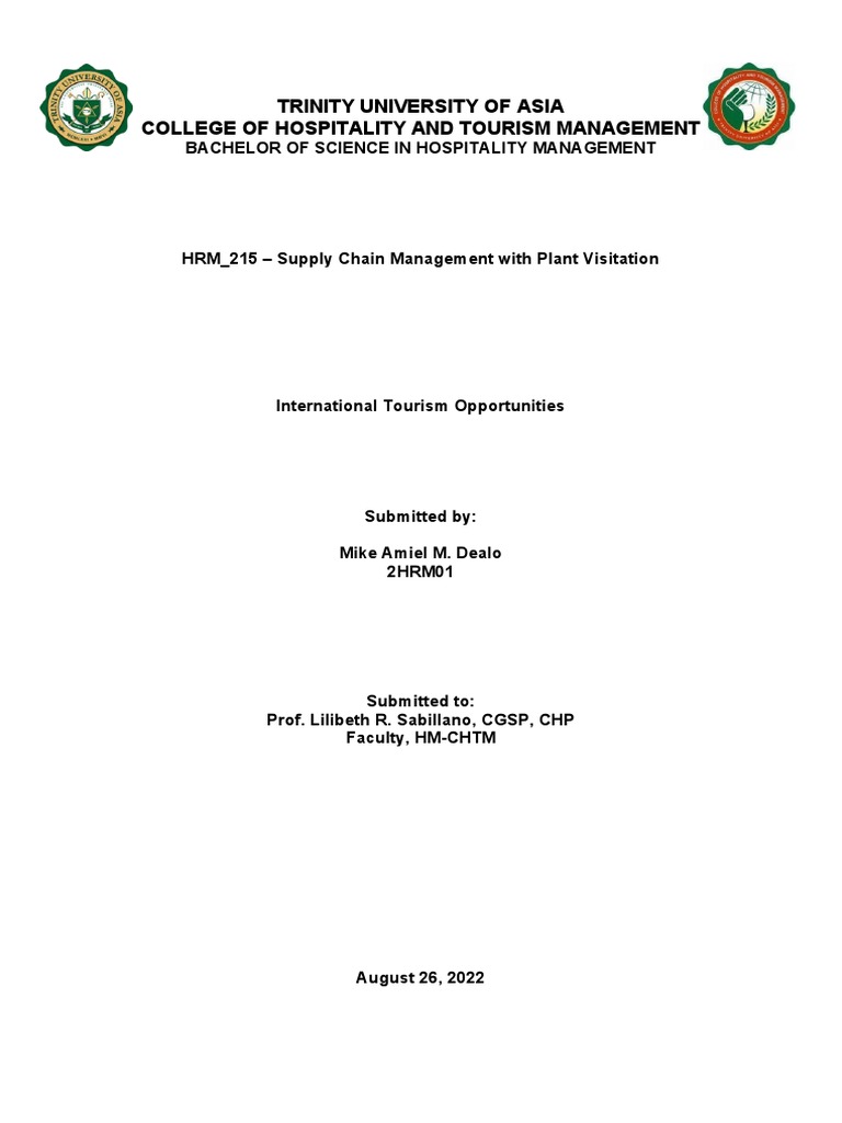 HRM 315 Asgmt Webiner-Reflection Dealo, Mike Amiel | PDF | Travel Visa