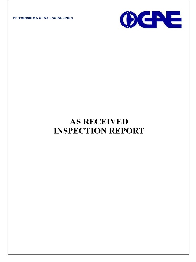 Form Cover of AR Inspection Partision | PDF