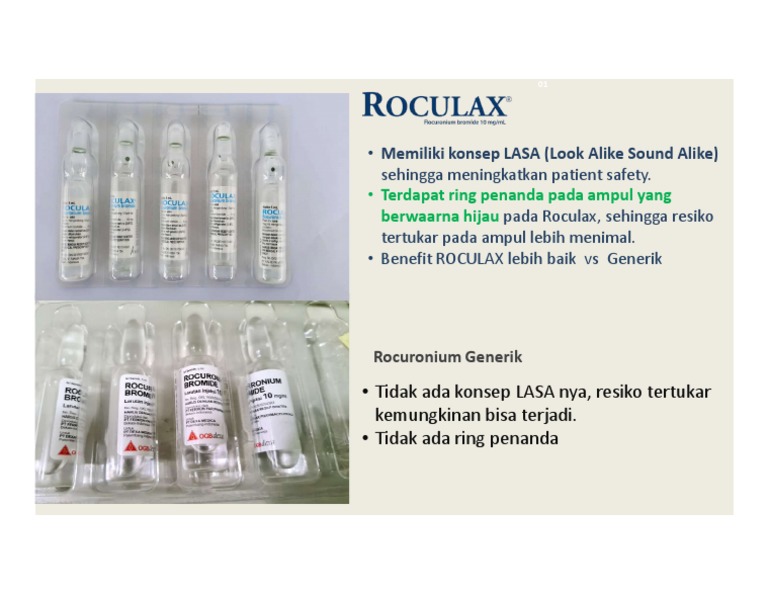 Roculax Vs Generik | PDF