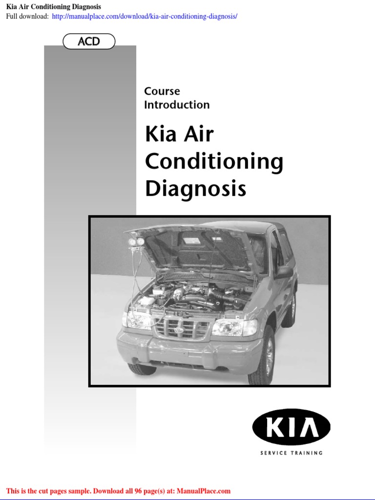 Kia Air Conditioning Diagnosis | PDF | Medical Diagnosis | Cognition