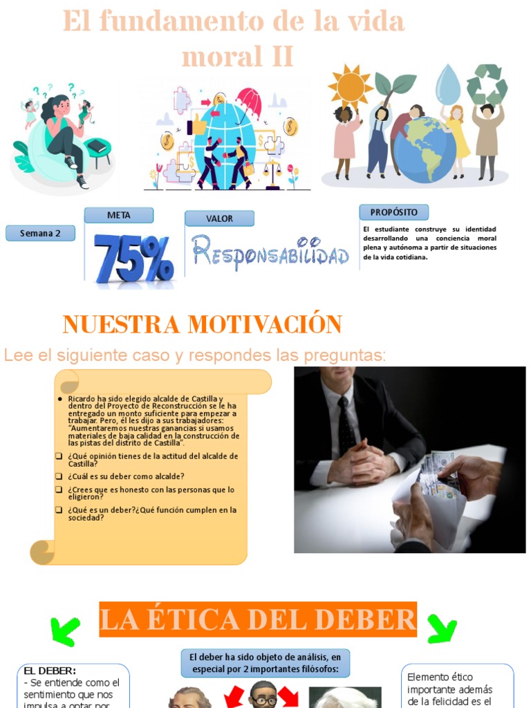 CLASE 2 - La Etica Del Deber | PDF | Moralidad | Felicidad