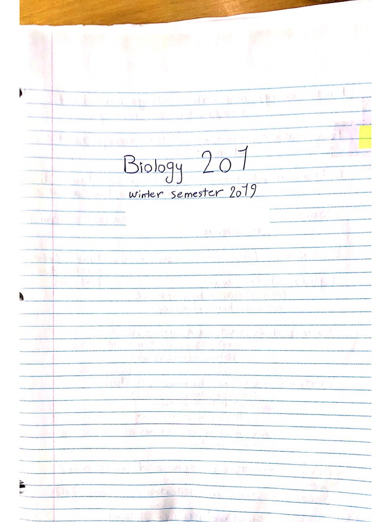 Biol 201 Midterm | PDF Biol 201 Midterm | PDF