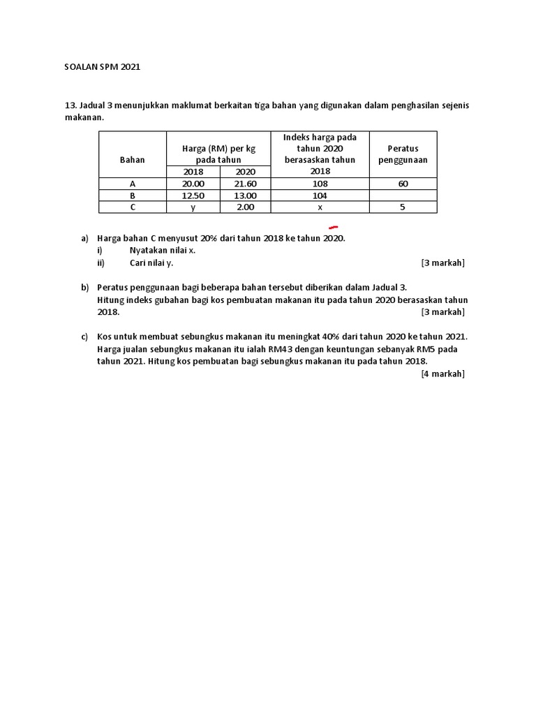 SPM 2021 Add Math | PDF | Teknologi & Rekayasa